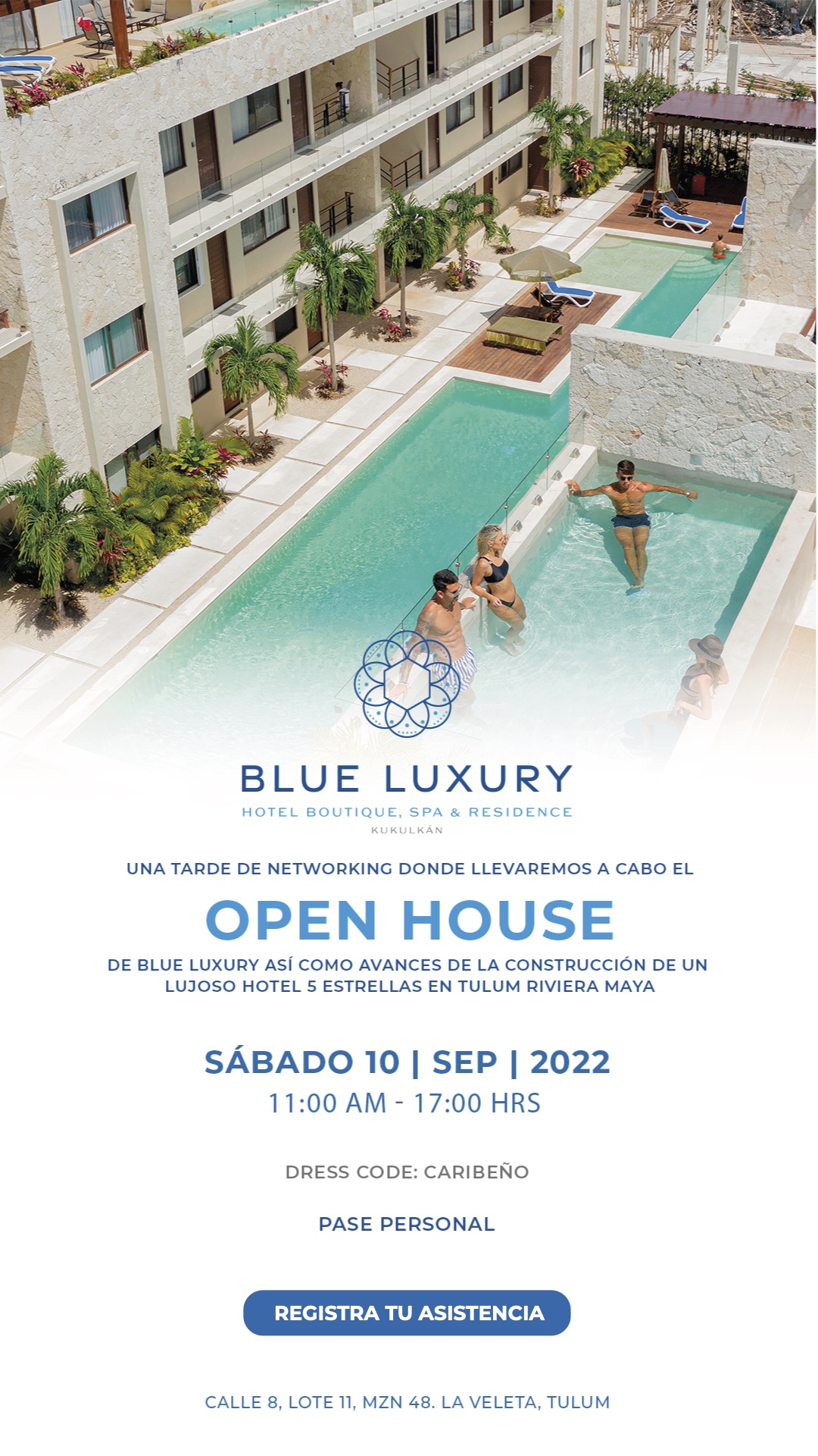 Open House Blue Luxury Tulum – Blue Luxury Residences and Hotels
